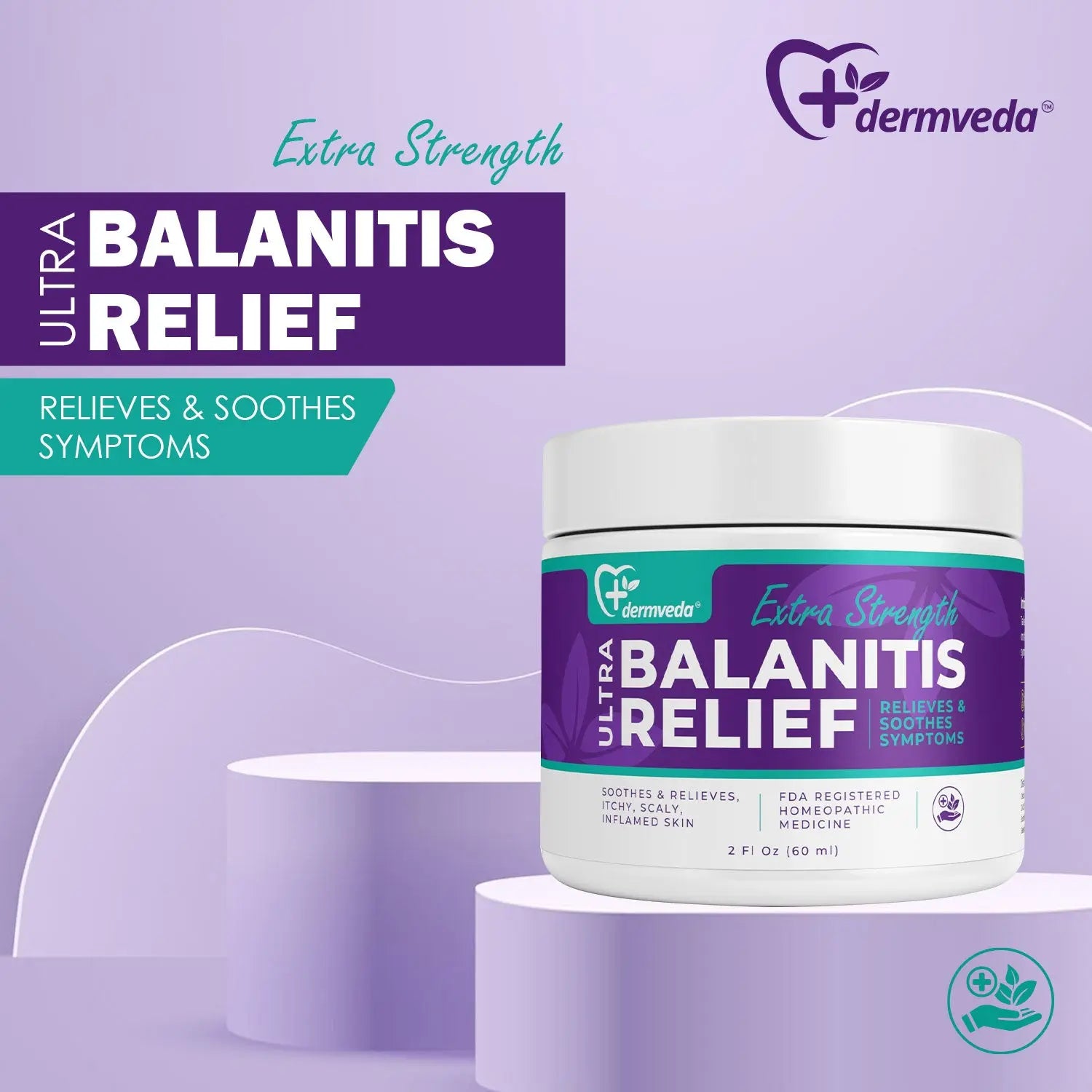 Dermveda Natural Balanitis Relief Treatment Cream